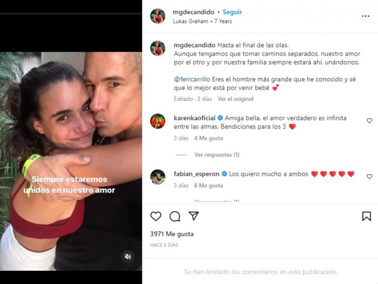 Ex de Fernando Carrillo arma VIDEO de despedida para el actor