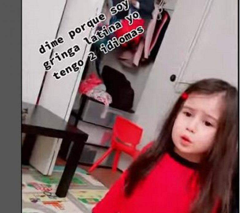 "Soy gringa latina": El video viral de niña, hija de ecuatoriana, en Canadá