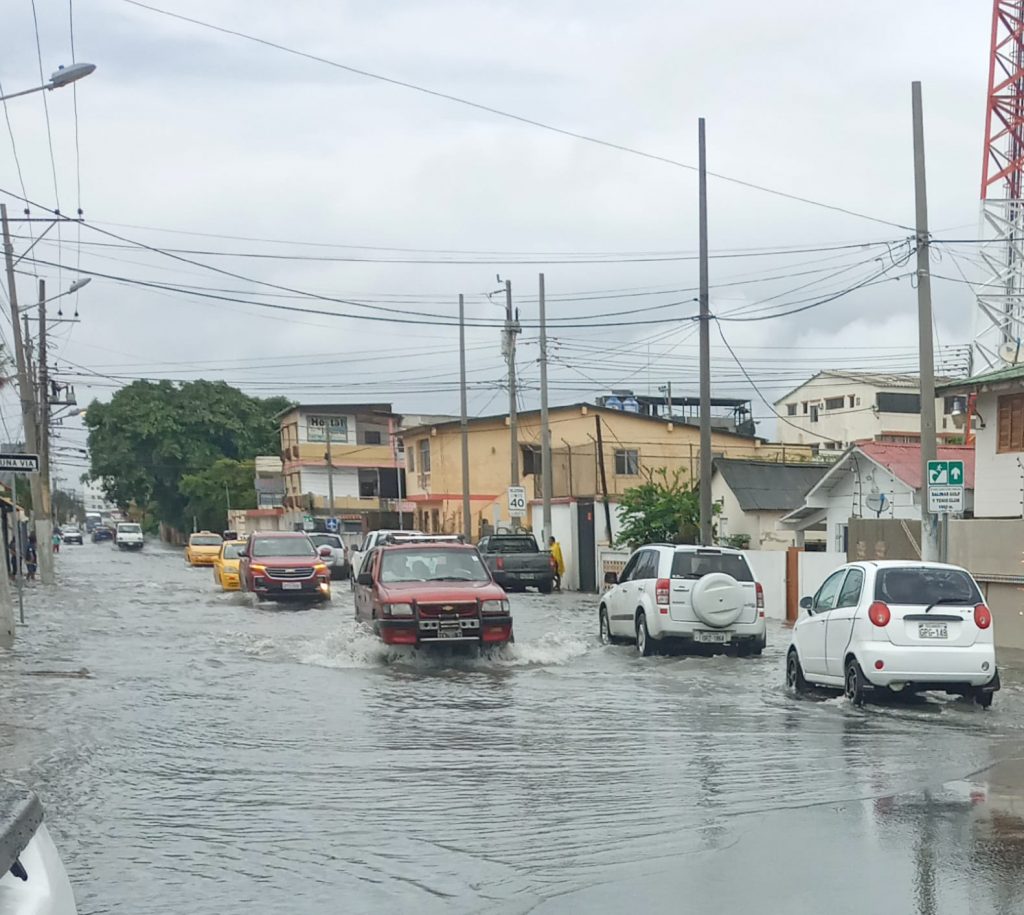 Salinas inundada nuevamente en menos de una semana
