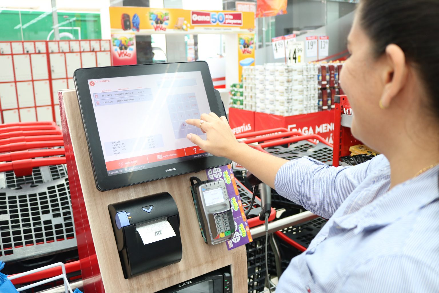 Almacenes Tía incrementa su sistema de cajas autopago a más locales