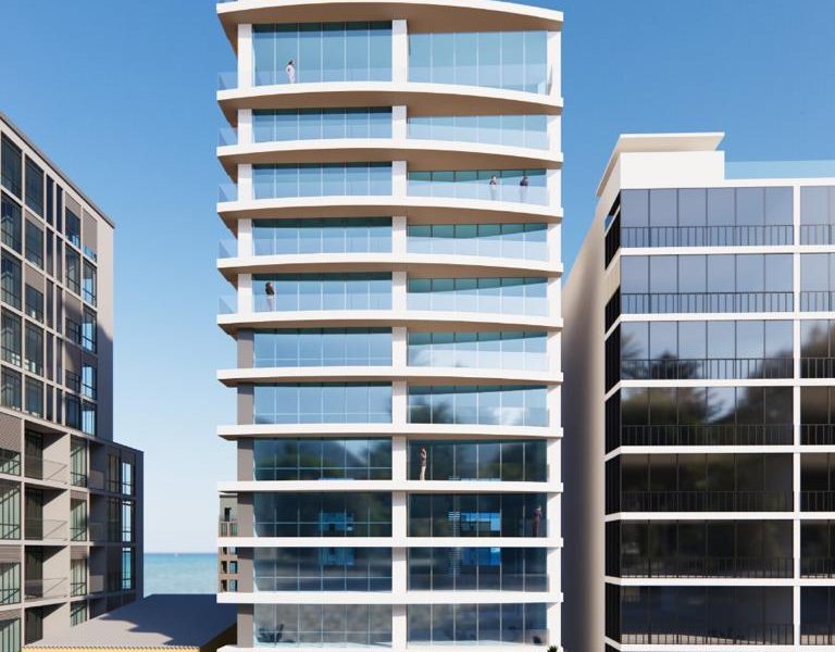 Así ser la construcción del edificio Elite Tower, junto al malecón de ...