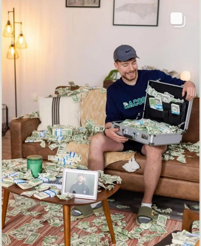 Mr. Beast enloquece las redes con sorteo de 50.000 dólares en Instagram