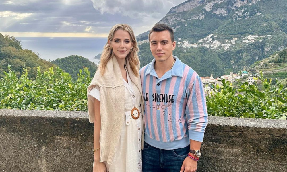 La foto de Daniel Noboa y Lavinia Valbonesi que enamora en redes