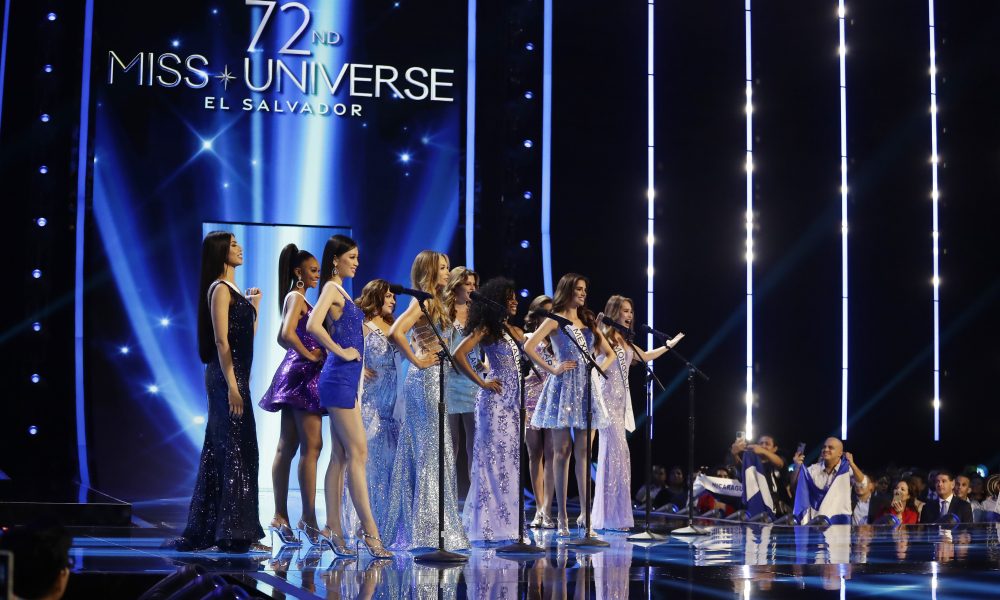 Delary Stoffers destaca en el desfile preliminar de Miss Universo