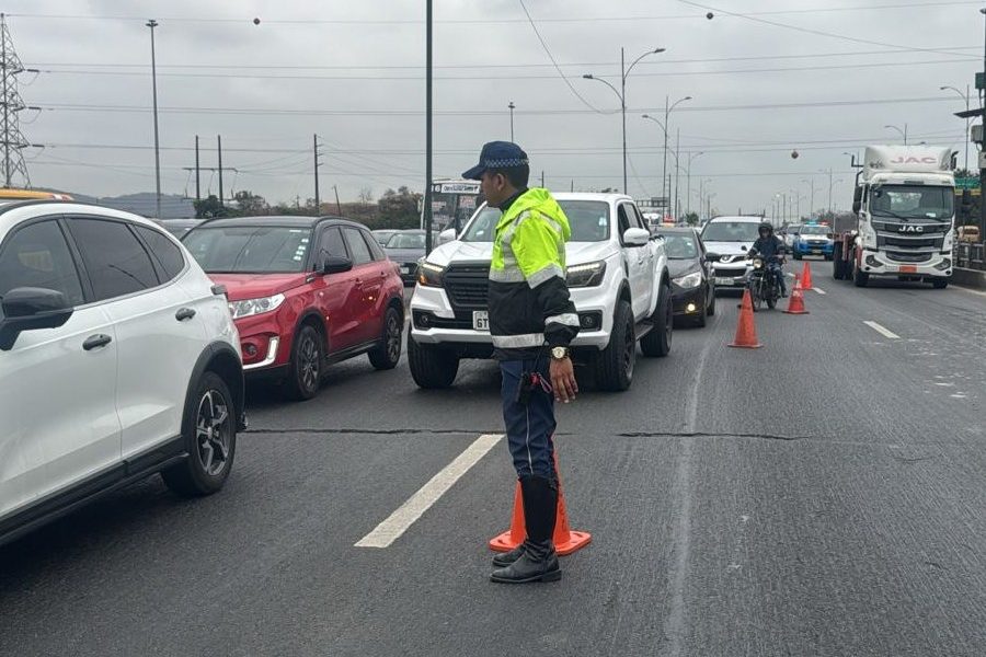 Siniestro de tránsito limitó durante seis horas el paso vehicular