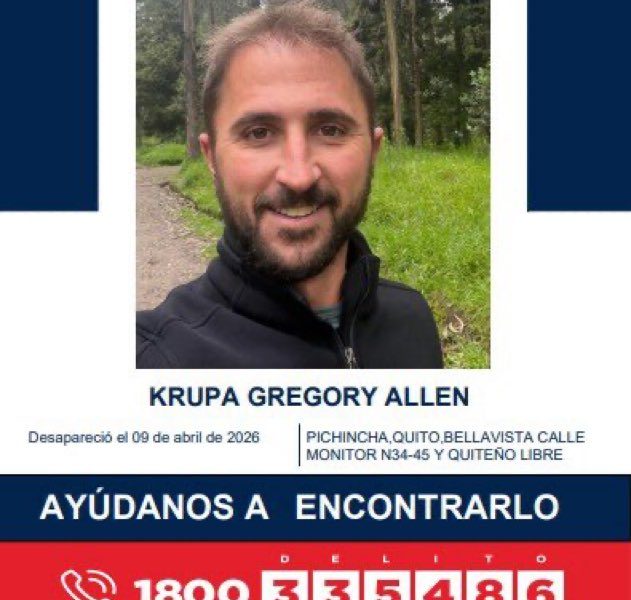 Lo que se sabe hasta ahora sobre la desaparición de Gregory Allen